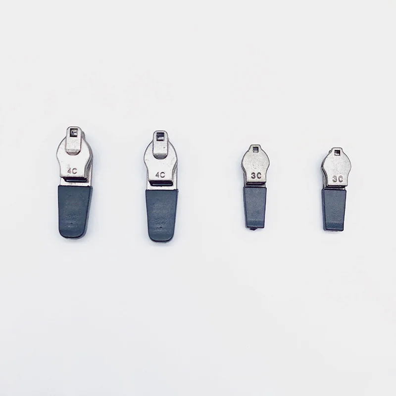 10Pc 3/5# Zipper Slider Heads Plastic Reverse Installation Invisible ...