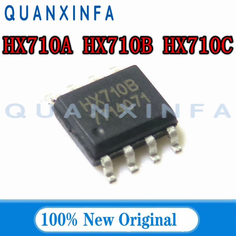 10PCS new HX710A HX710B HX710C HX710 24-bit A/D converter chip digital ...