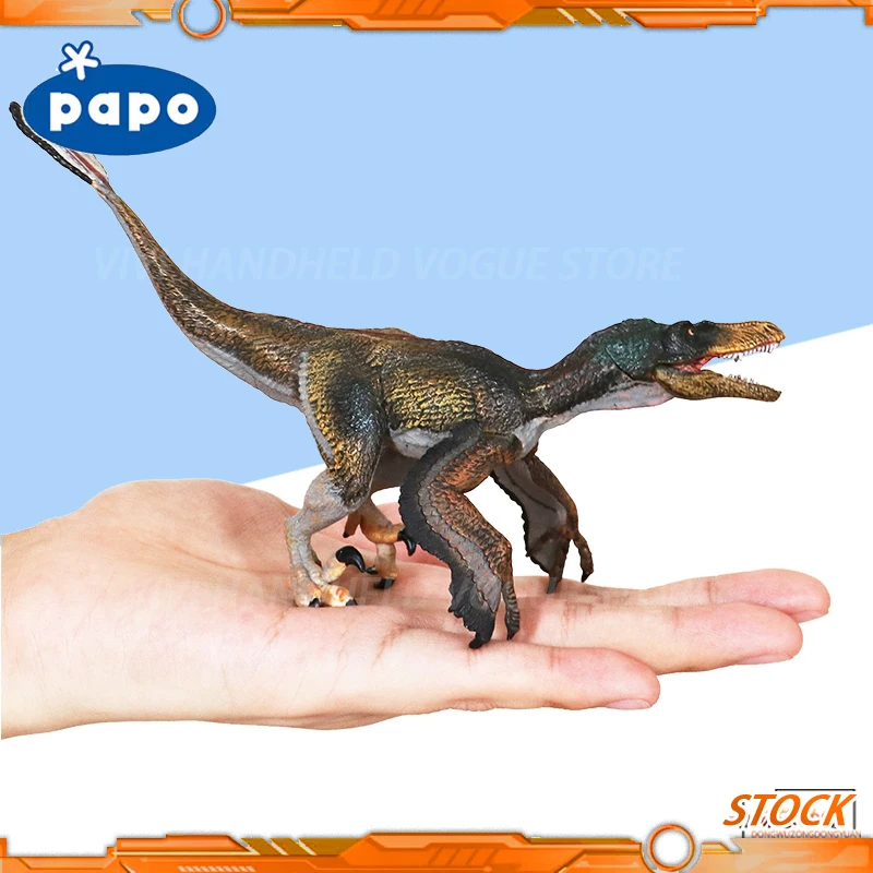Papo-Dinosaur-Static-Statue-Model-Velociraptor-Mongoliensis-Fran-a-18cm ...