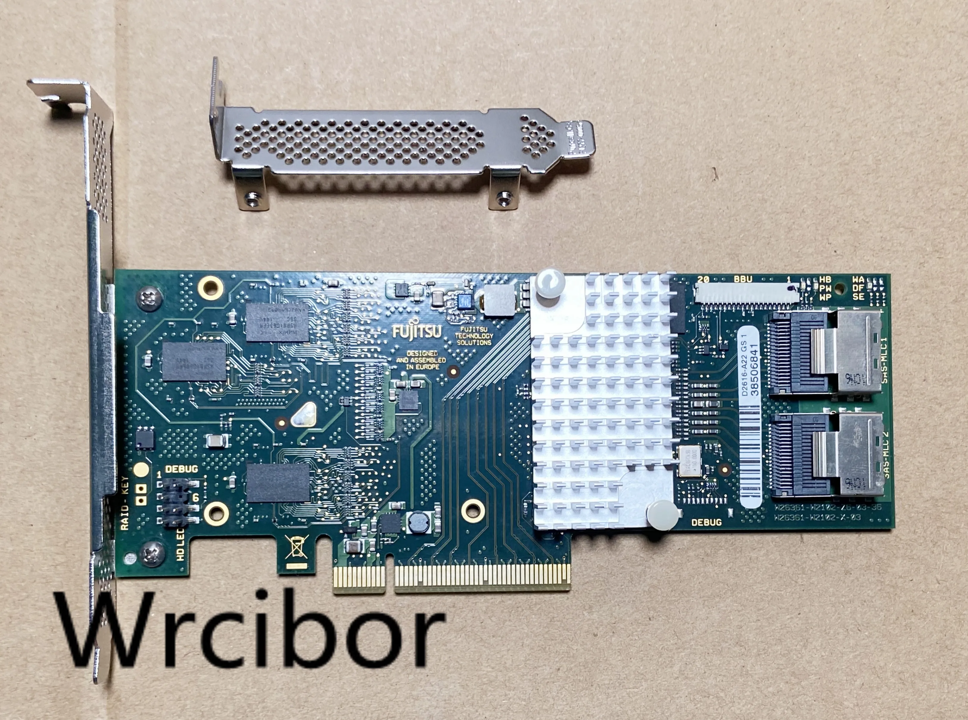 Fujitsu D2616 SAS2108 Raid 0 1 5 6 SATA / SAS 6G 512M cache Controller ...