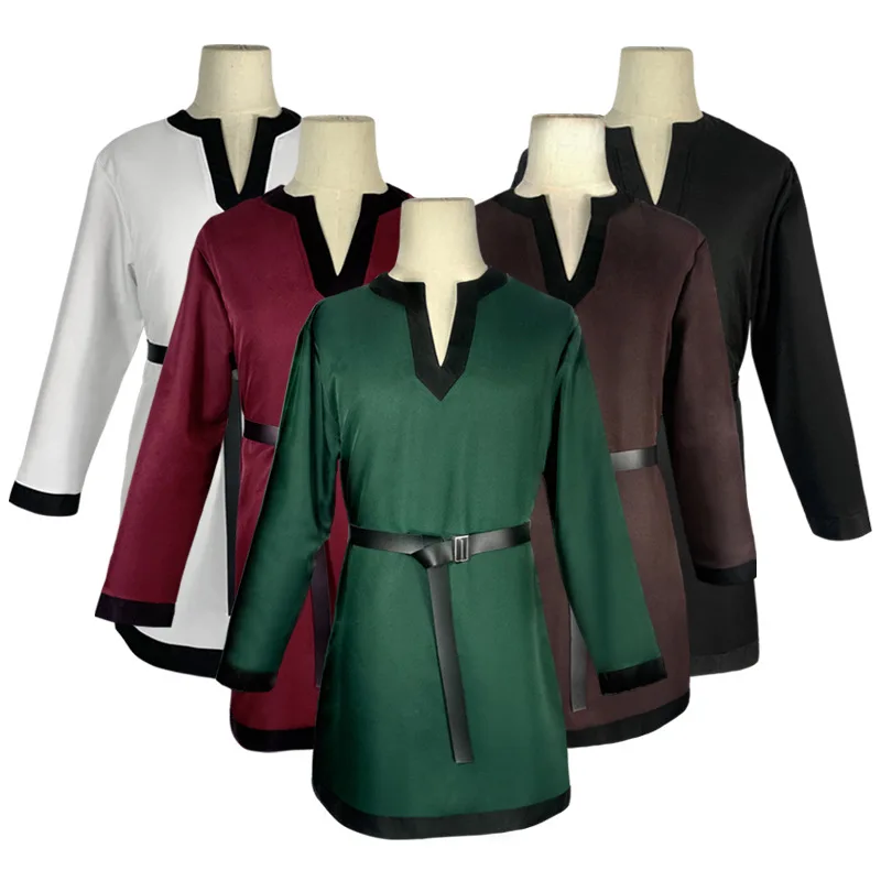 Adult-Men-Medieval-Knight-Warrior-Costume-Tunic-Clothing-Norman ...