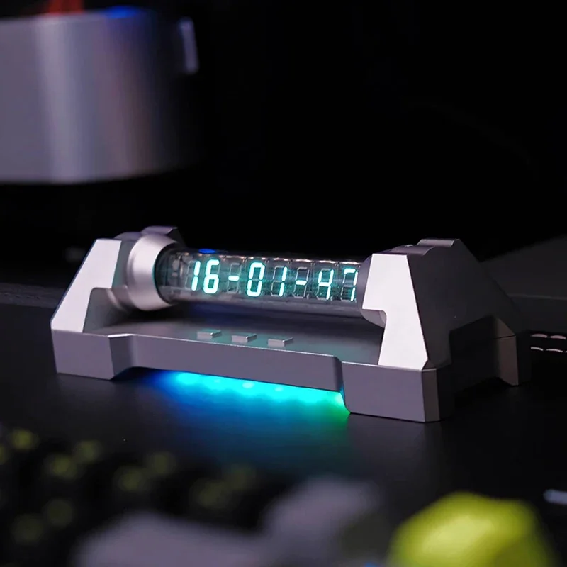 Luxury-Fluorescent-Tube-Clock-IV-18-Nixie-Tube-Geek-Creative-Digital ...