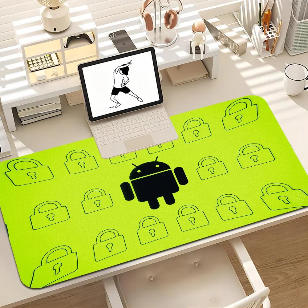 Technology-A-Android-80x30cm-XL-Lockedge-Office-Computer-Desk-Mat-Table ...