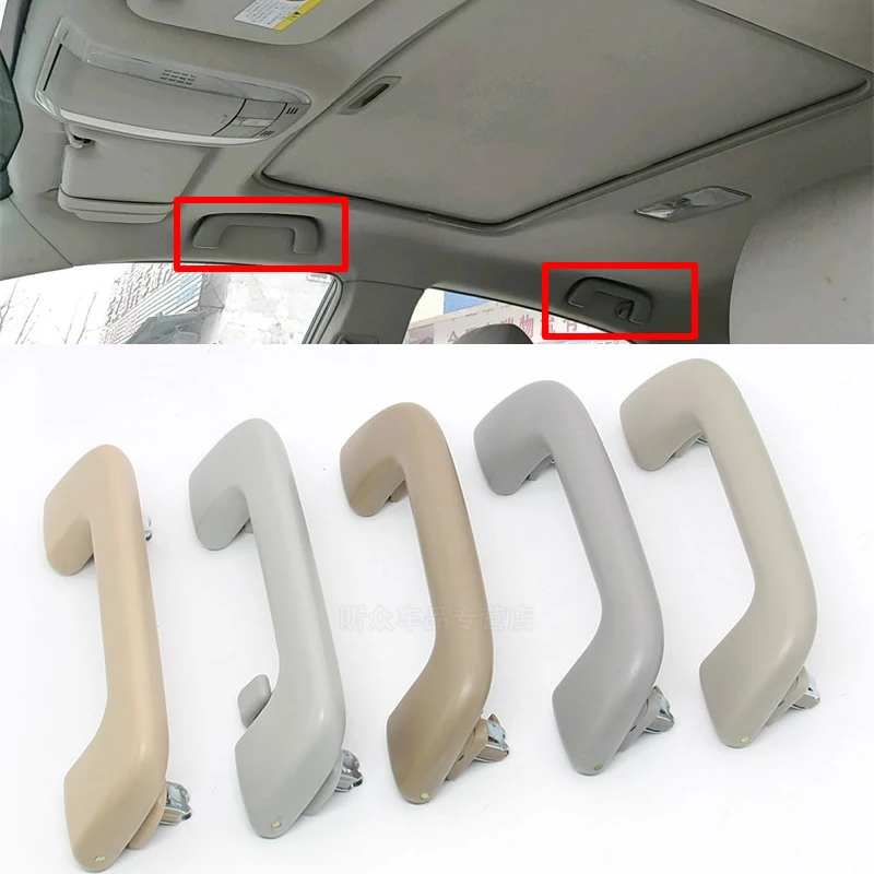 Auto Roof Pull Handle Grab Rail Grey With Hook Universal For Toyota For ...