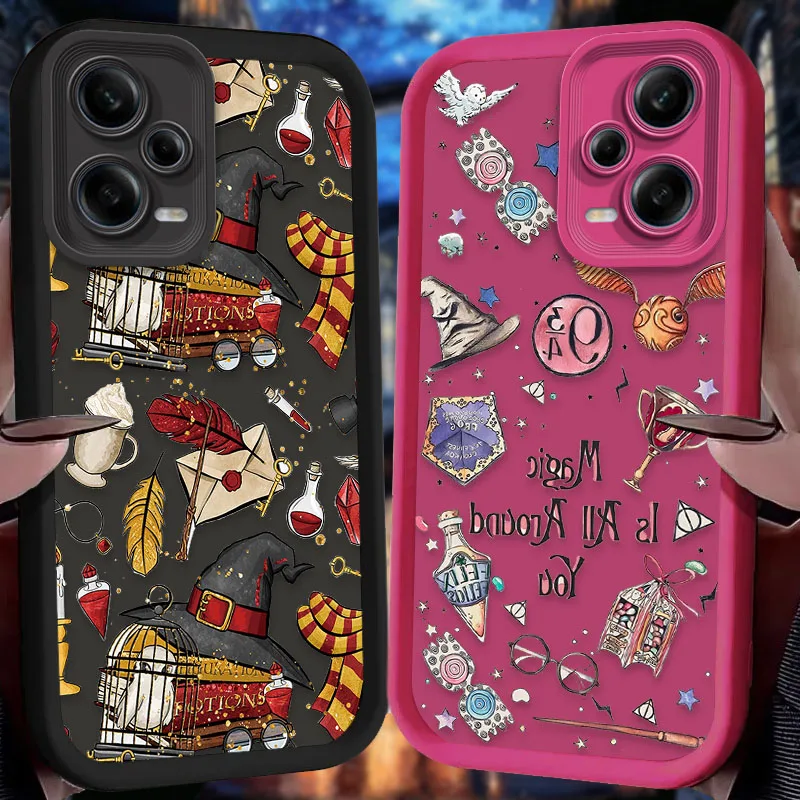 Magic Potters Wand Protective Phone Case for Redmi Note 13 4G (6)