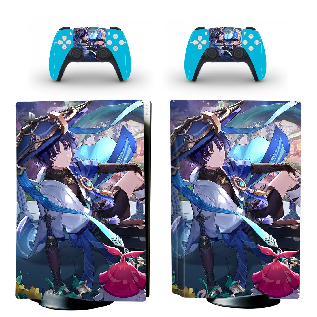 Genshin-Impact-PS5-Disc-Skin-Sticker-Protector-Decal-Cover-for-Console ...