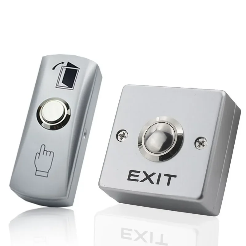 Door-Exit-Release-Button-Zinc-Alloy-Panel-GATE-Push-Switch-For-Door ...