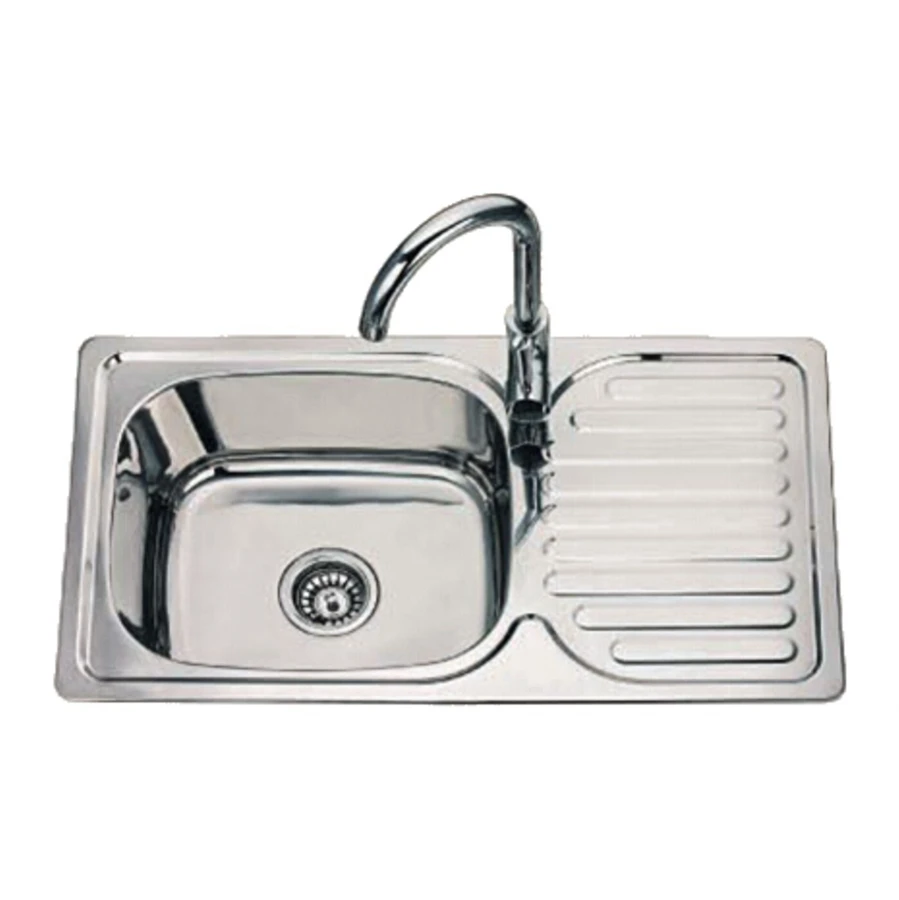 High-luxury-stainless-steel-single-bowl-kitchen-sinks-with-sink ...