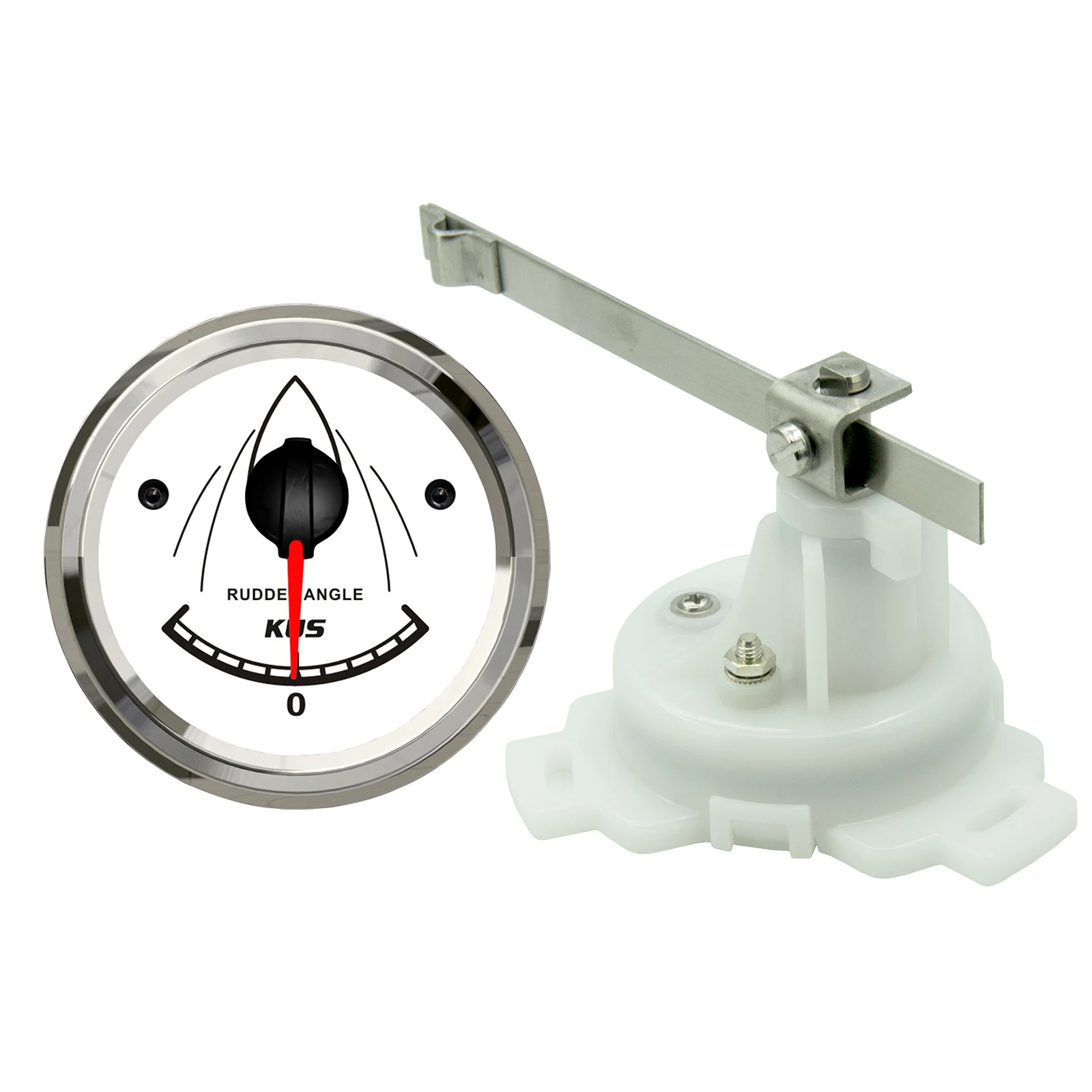 KUS-Boat-Rudder-Angle-Indicator-Gauge-12-24V-52mm-With-KE41000-Marine ...