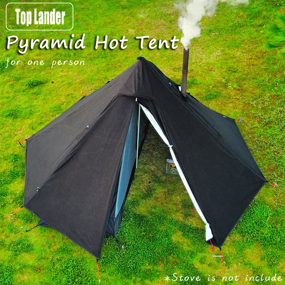 [Top Lander]Teepee Tent Camping Tipi for Adults Outdoor Ultralight ...