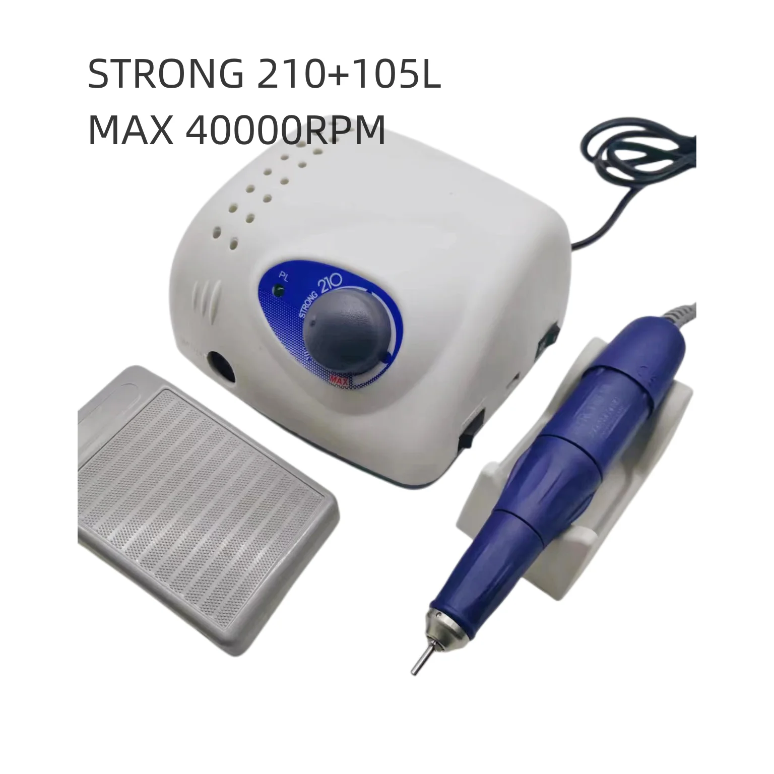 35k strong 210 pulse 105L 40K handle 65w mechanical knife manicure ...