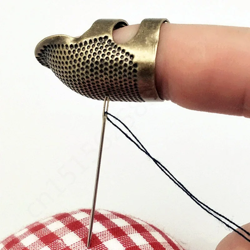Household-retro-sewing-thimble-device-sewing-finger-protection-cover ...