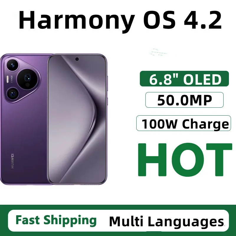 HuaWei-tel-fono-m-vil-inteligente-Pura-70-Pro-celular-Original-con ...