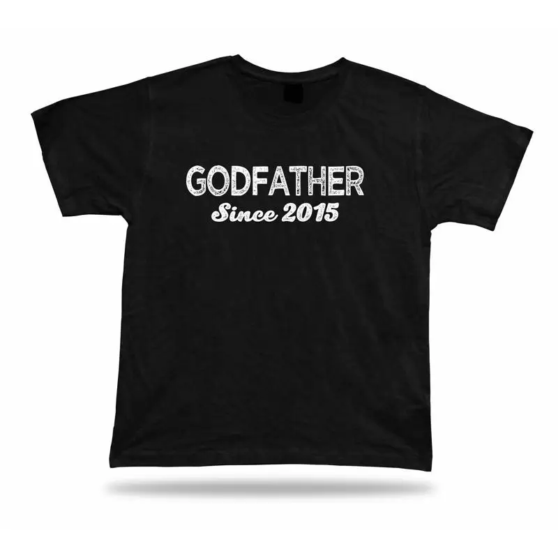 Godfather SINCE 2015 Awesome Ever Tshirt super Gift Idea birhday ...