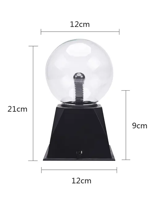 New Novelty Plasma Magic Ball Lamp Touch Night Light Christmas Gift ...