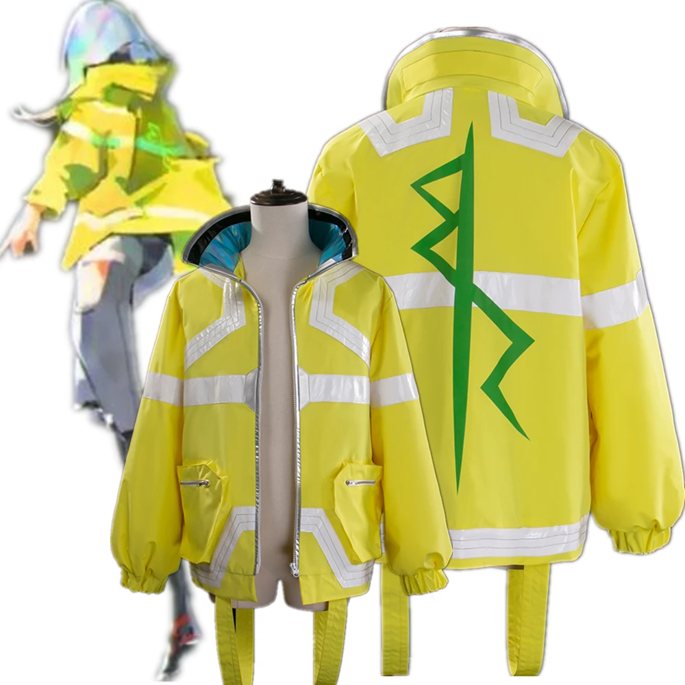 Cyberpunk Edgerunners Cosplay Costume David Martinez Zipper Coat Hoodie ...