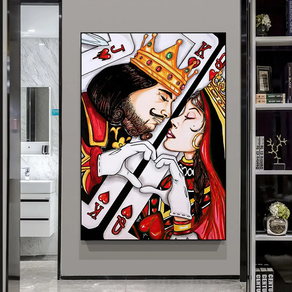 Queen Skeleton Painting