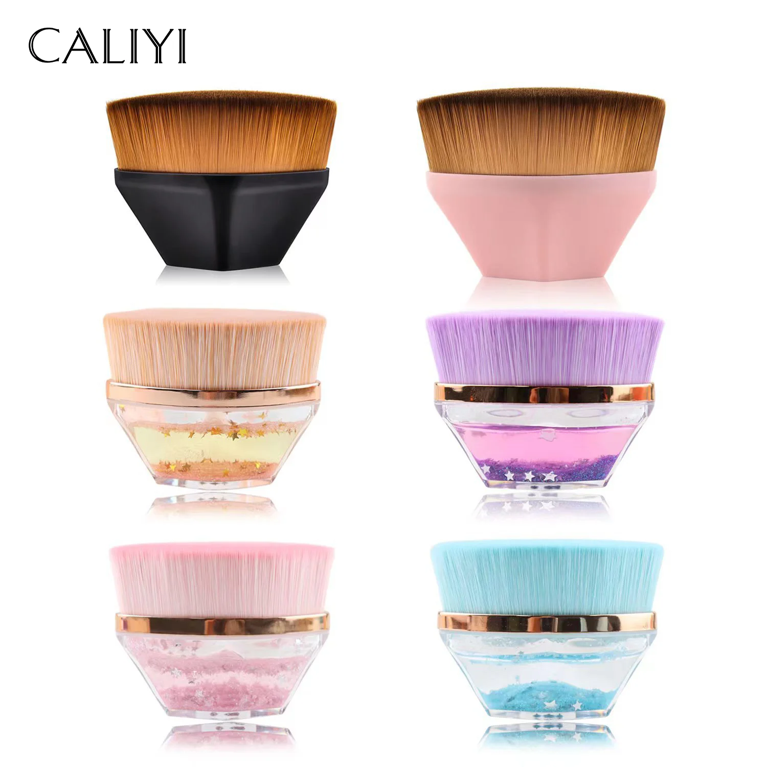 CALIYI Universal Number 55 Magic Makeup Brush Included Foundation ...