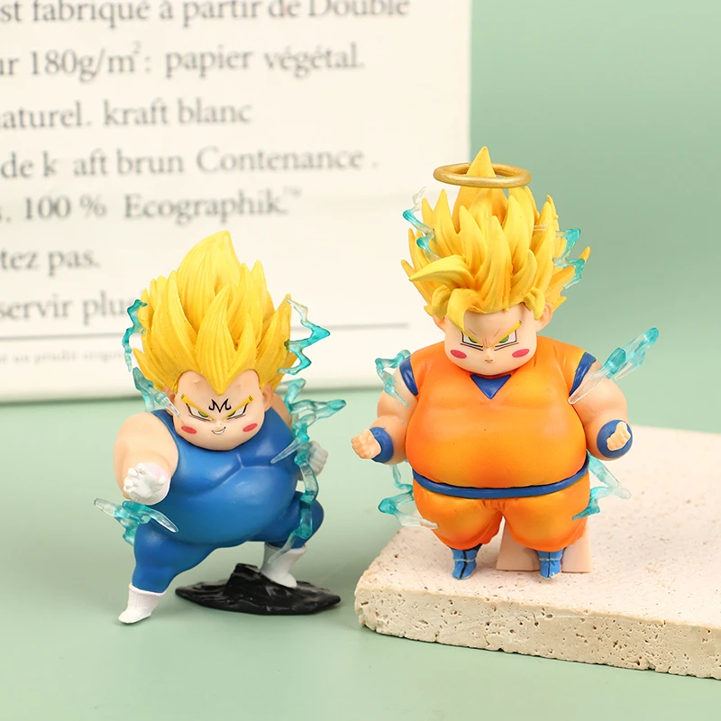 10cm-Anime-Dragon-Ball-Z-Action-Figure-Son-Goku-Majin-Vegeta-Fat-Super ...