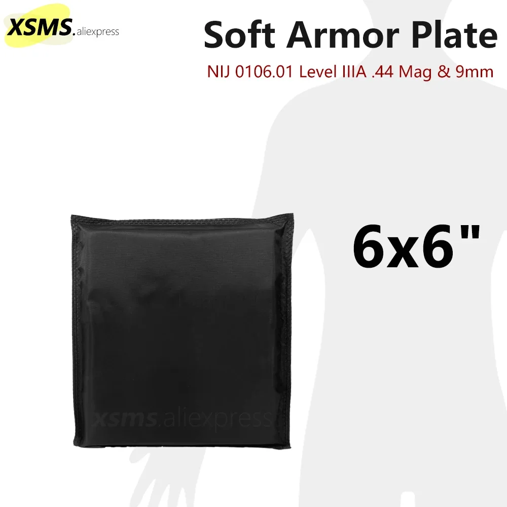 1Pcs-6x6-NIJ-IIIA-3A-Soft-Bulletproof-Plate-Ballistic-Vest-Bulletproof ...