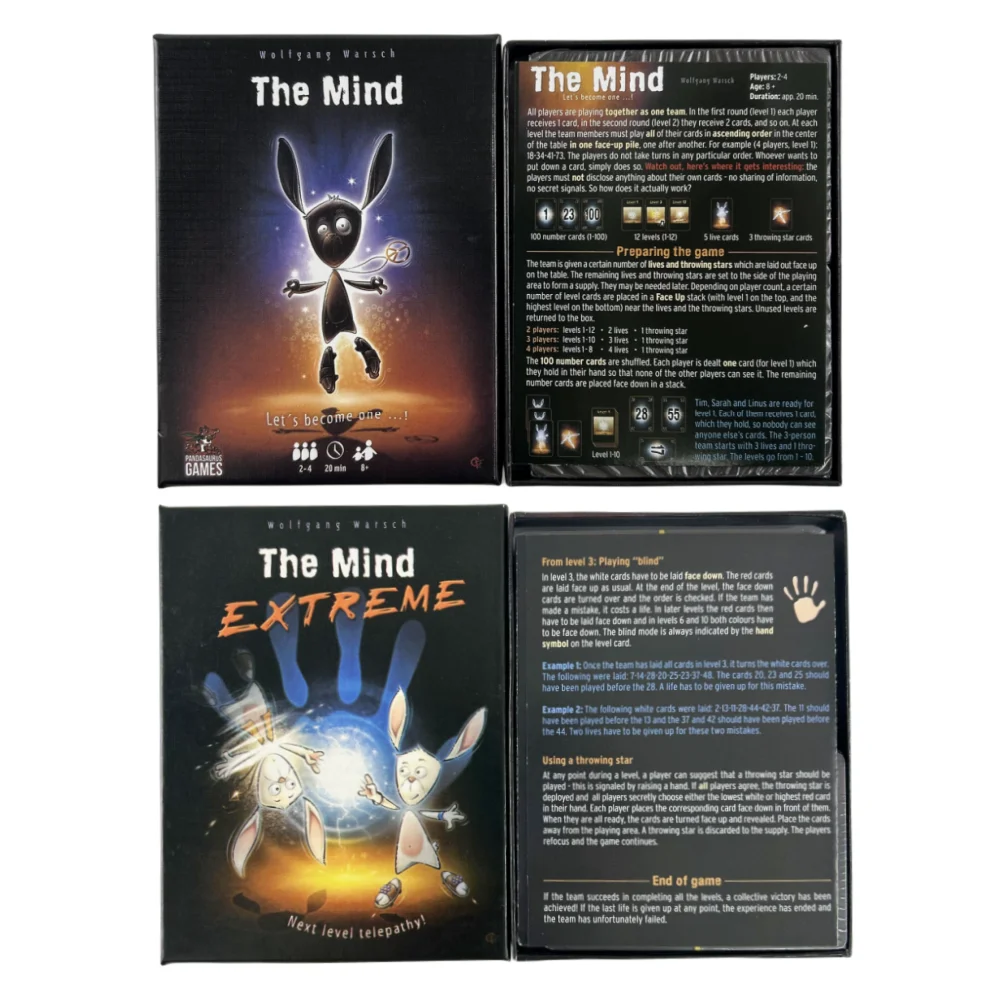The-Mind-Card-Game-Para-Festa-Puzzle-Board-Game-Team-Experience-Jogo ...
