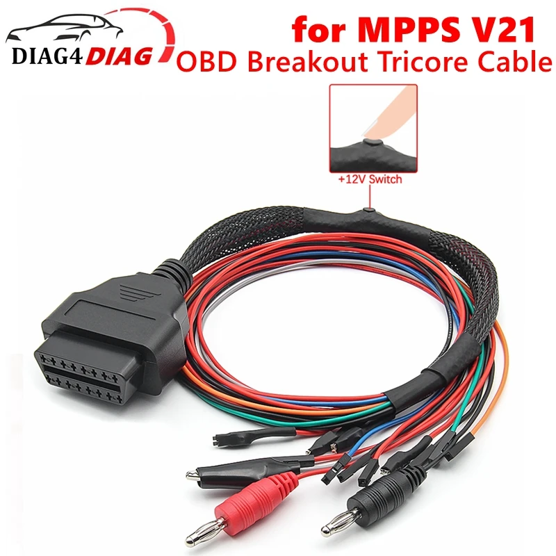 MPPS-V21-OBD2-Breakout-Tricore-Cable-For-MPPS-V21-OBD-Breakout-ECU-Boot ...