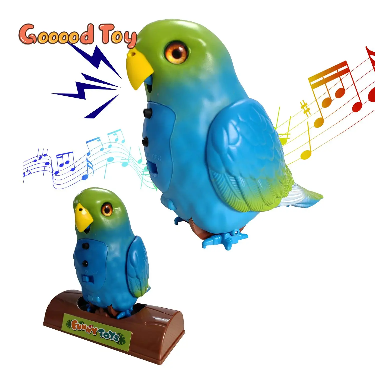 Funny-Children-s-Toys-Electric-Parrot-Hand-Gesture-Sensing-Pet-Birds ...