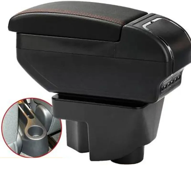 For-MorrisGaragesMG3-mg3-armrest-box-central-Store-content-Storage-box ...