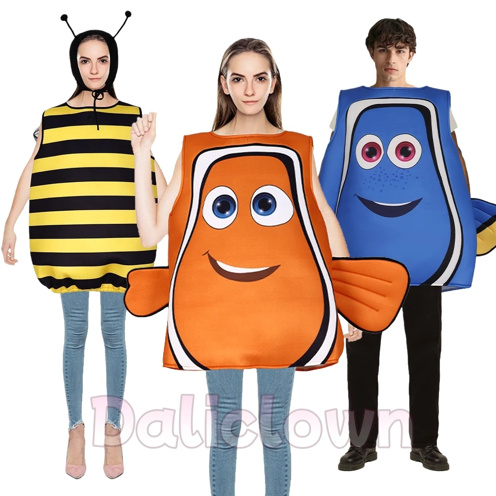 Vind Nemo Clownvis Cosplay Kostuum Volwassen Anime Nemo En Dory Clown ...