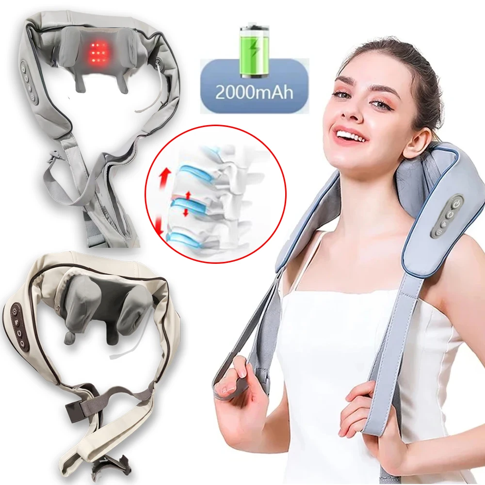Wireless-Trapezius-3-Models-Electric-Shoulder-Neck-Back-Massager ...