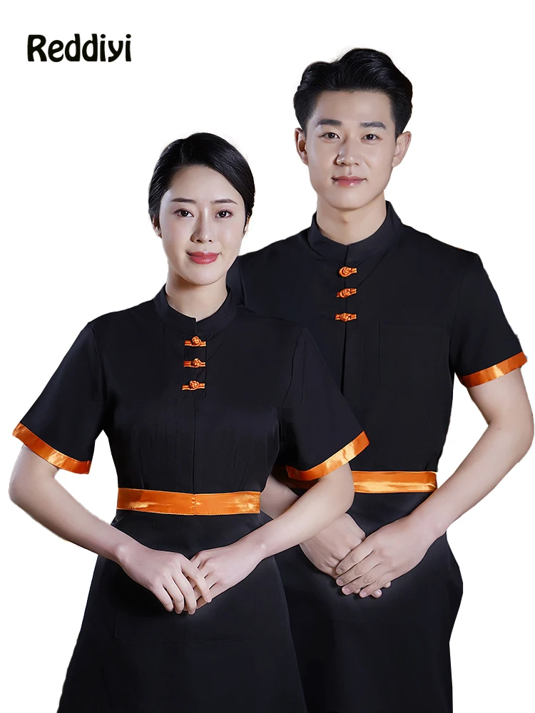 Hotel-Kitchen-Uniform-Restaurant-Female-Waitress-Shirt-Bakery-Coffee ...