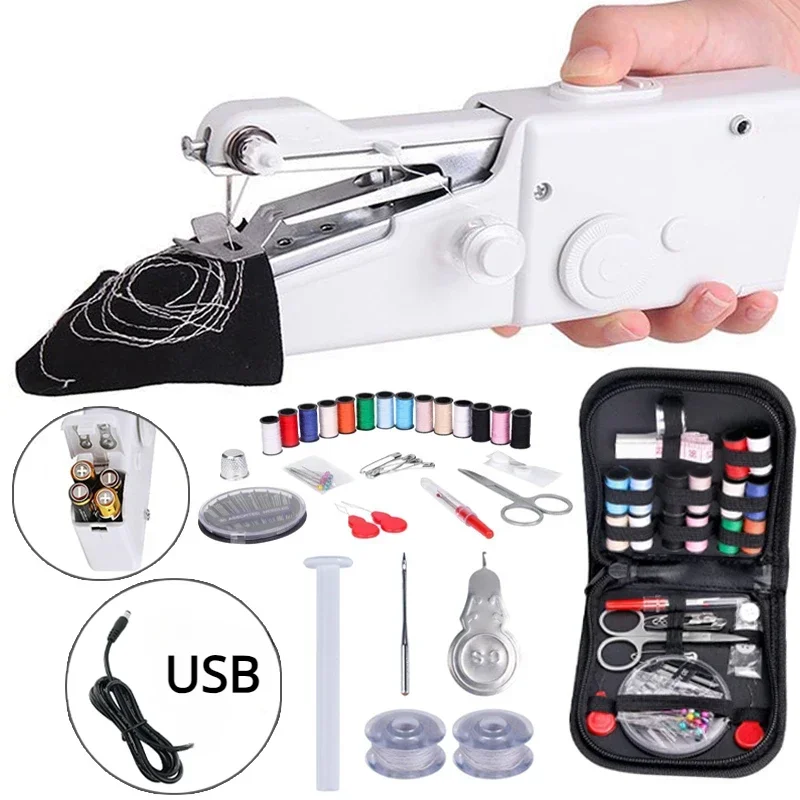 Portable-Sewing-Machine-Manual-Domestic-Sewing-Machine-Presser-Foot ...