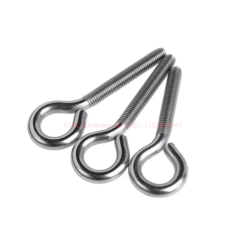 1-5pcs-Sheep-Eye-Screw-Eyebolt-M3-M4-M5-M6-M8-M10-Stainless-Steel-Ring ...