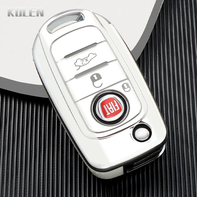 Fashion TPU Flip Key Case Cover Shell For FIAT Tipo Toro Nuovo Freedom ...