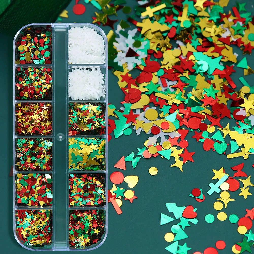 Christmas-Resin-Sequins-Filler-For-Epoxy-Resin-Mold-Winter-Snowflake ...