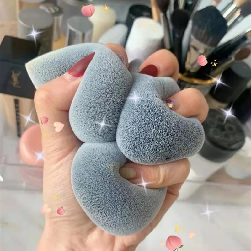 Surface Fluff Makeup Sponge Cosmetic Bag For Women Makeup Tools Powder ...