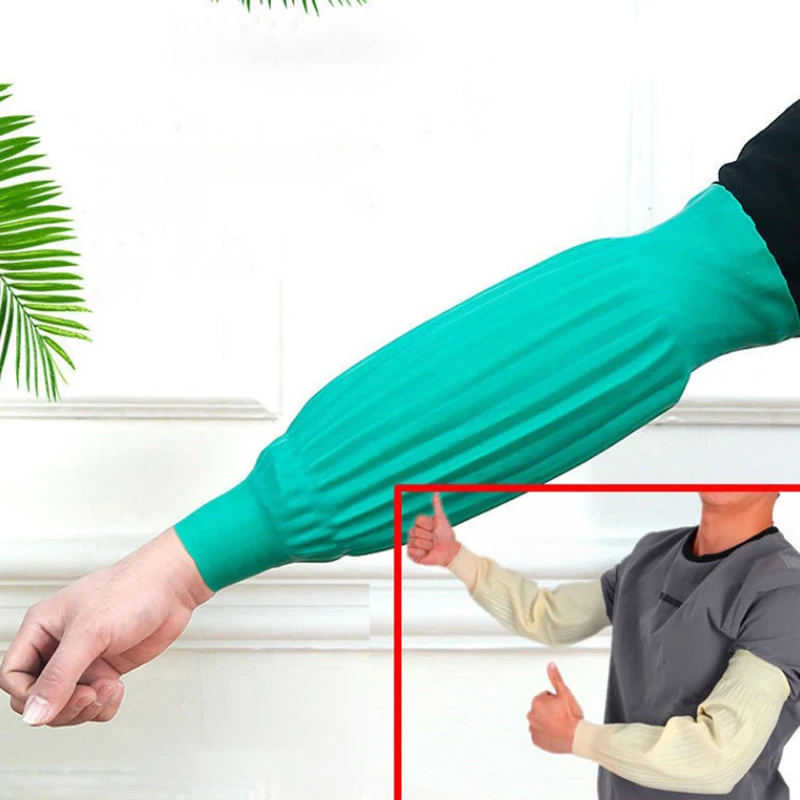 Multi-use-Latex-Waterproof-Arm-Sleeves-Kitchen-Home-Household ...