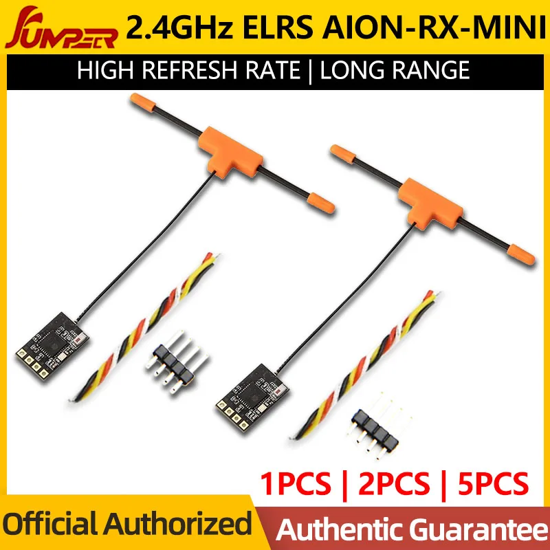 JUMPER 2.4GHz ELRS Receiver AION RX MINI 16CH RX Compatible With 2.4 ...