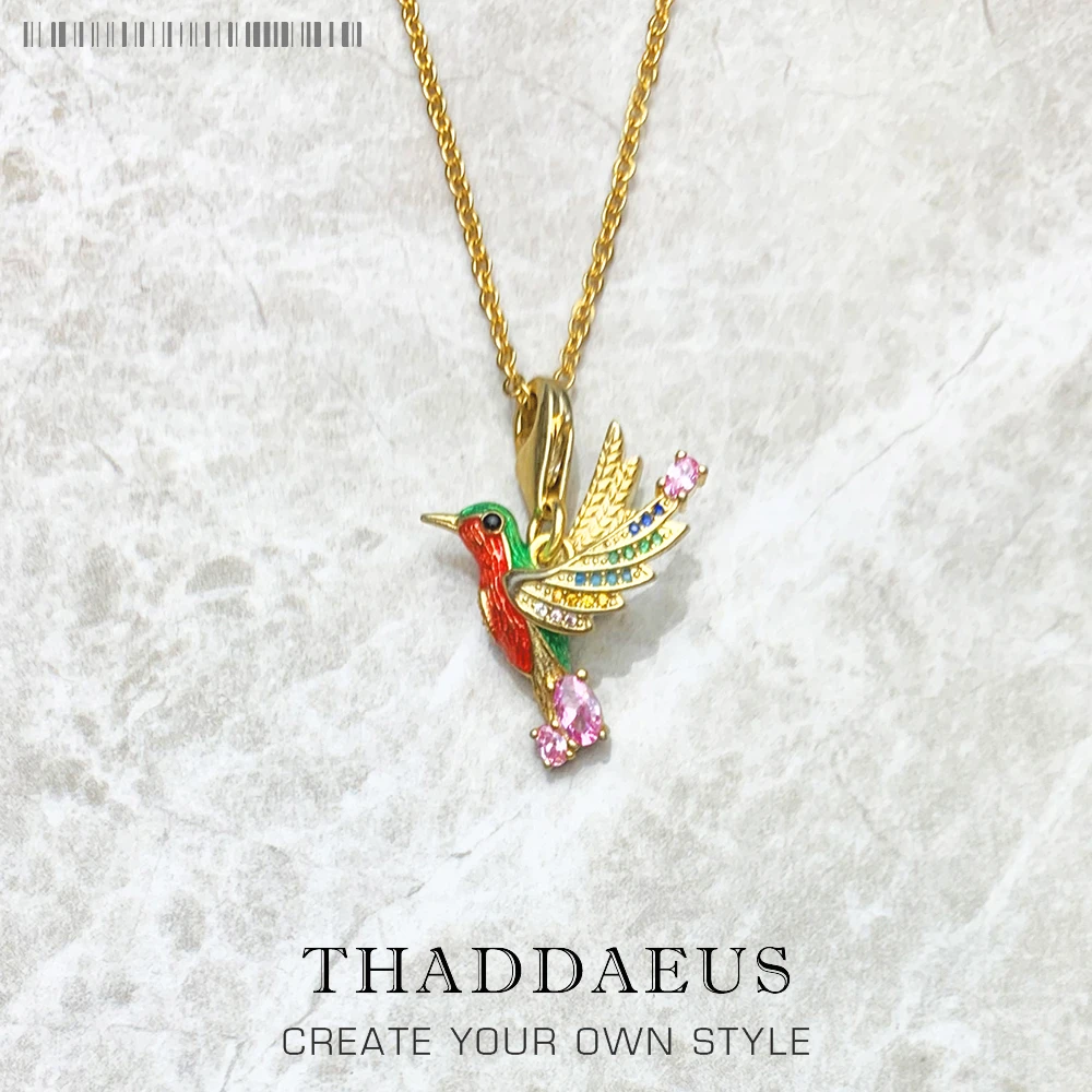 Necklace Colourful Hummingbird,2021 Summer Brand New Bohemia Fine ...