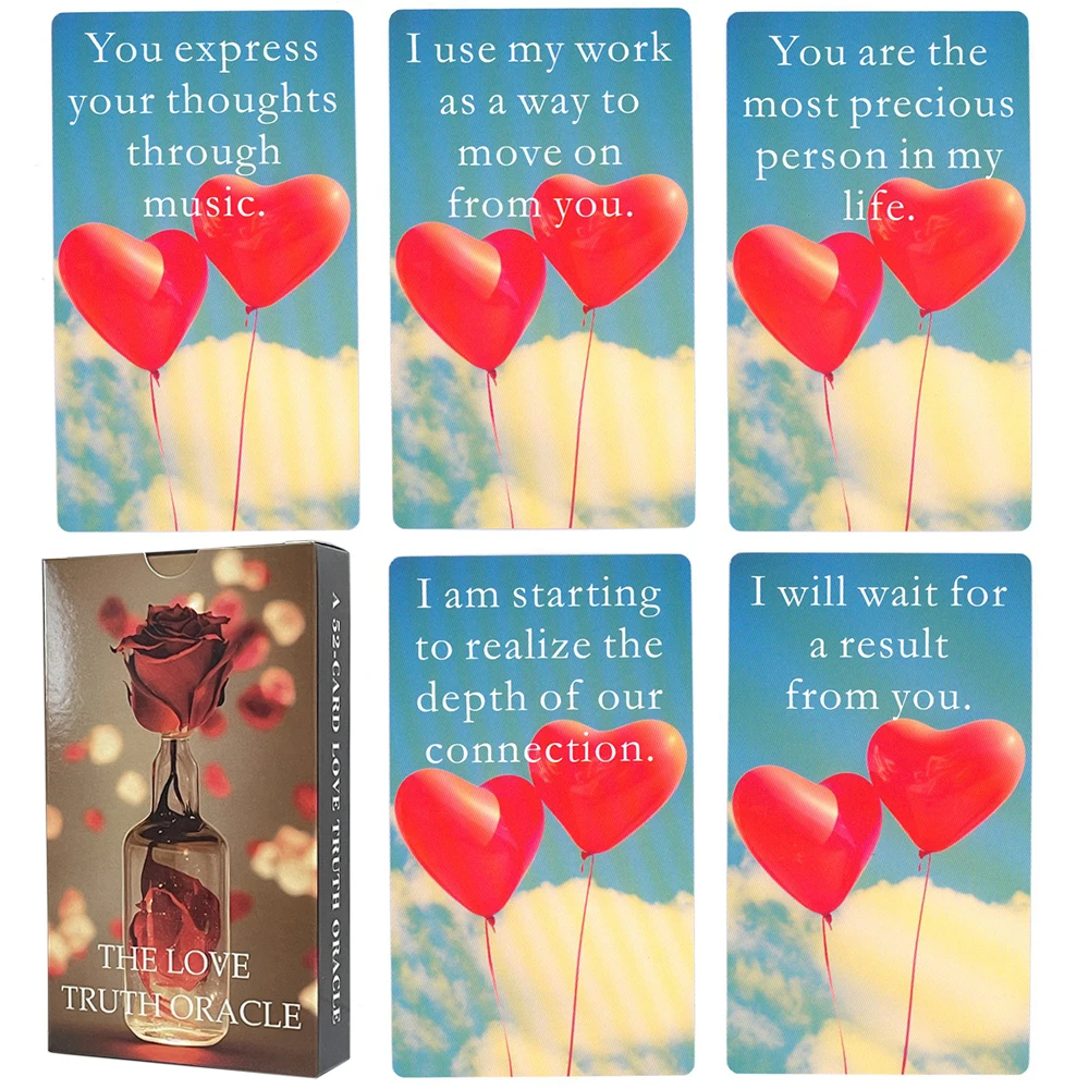 The-Love-Truth-Oracle-Cards-12x7cm-English-Version-Tarot-Decks ...