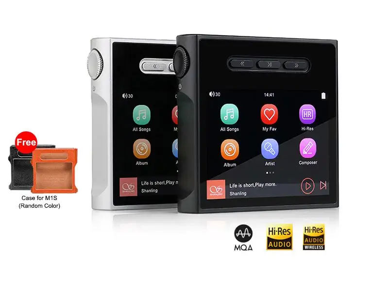 SHANLING-M1S-HiFi-Portable-Music-Player-MP3-Hi-Res-Audio-Bluetooth-5-0 ...