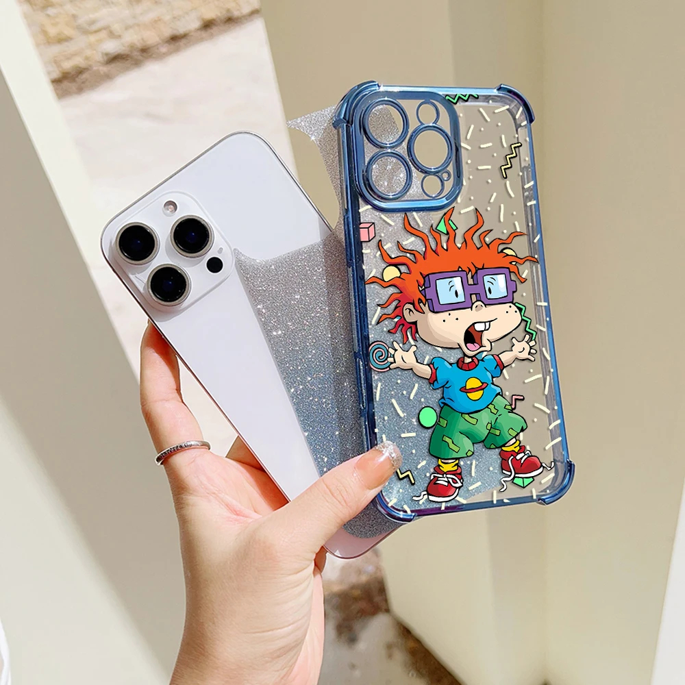 Cute Funny R-Rugrats Phone Case For Samsung S25 S24 S23 S22 S21 S20 FE ...