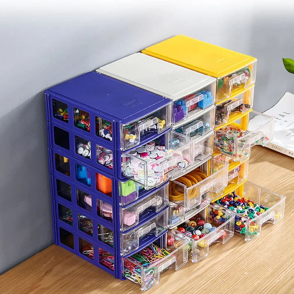Stackable-Storage-Drawers-Plastic-Drawers-Organizer-for-Parts-Screw ...