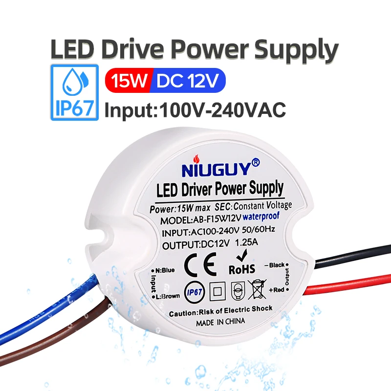 AC-DC-Waterproof-Transformers-12V-Power-Adapter-IP67-Outdoor-Waterproof ...