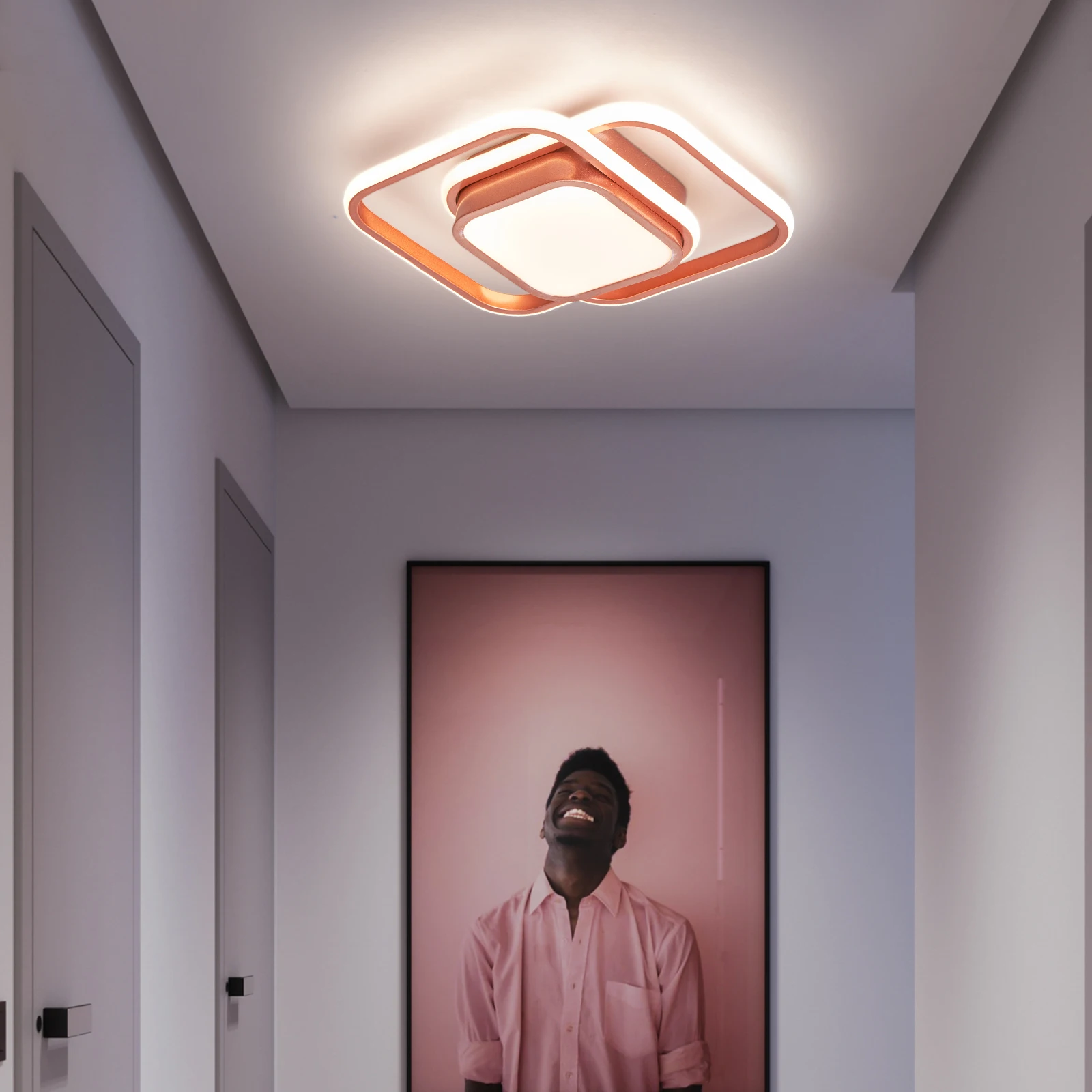 NEO-Gleam-Modern-ceiling-chandelier-Lights-For-Corridor-Foyer-Wall ...