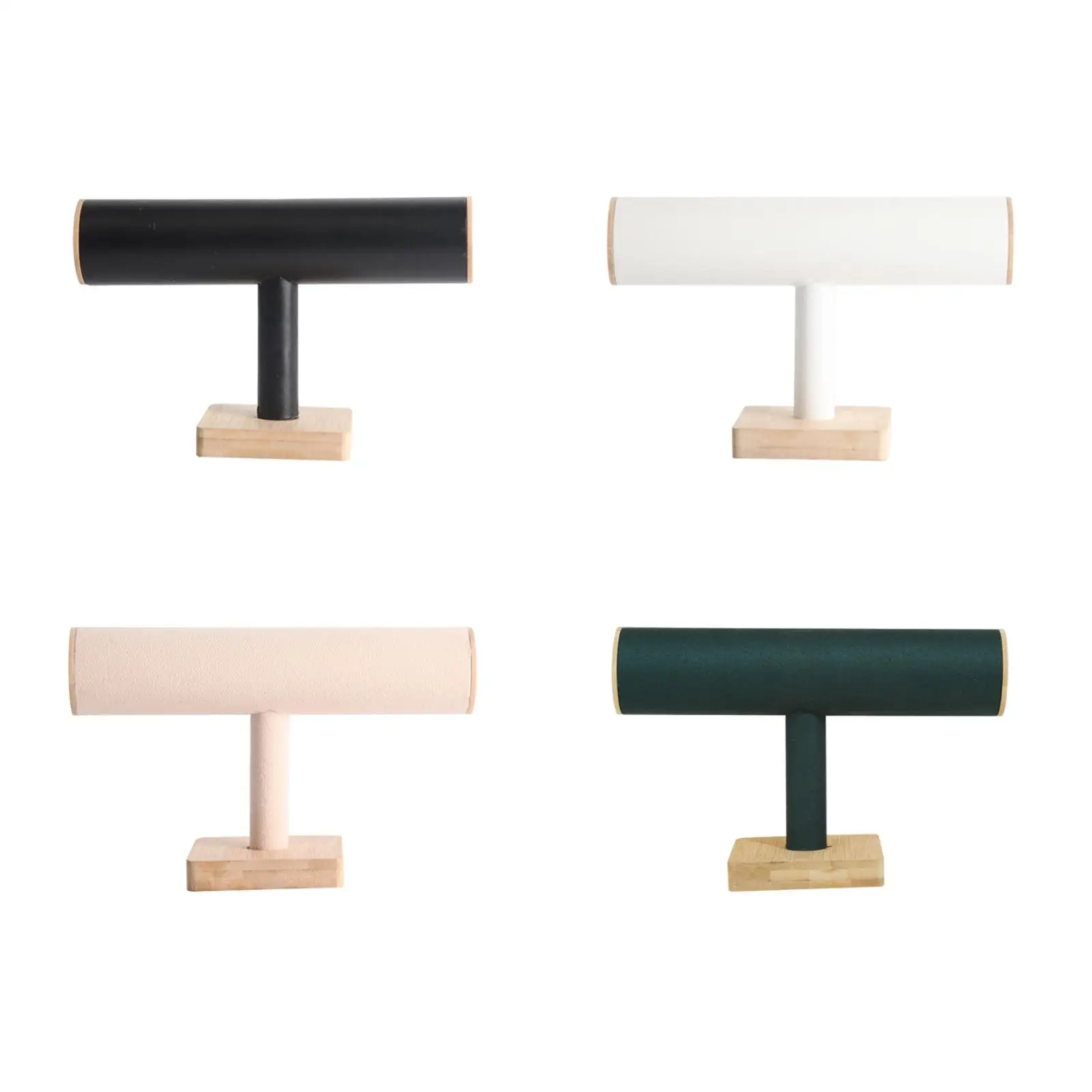 Bracelet-Display-Stand-Wooden-T-Bar-Jewelry-Storage-Tower-Practical ...