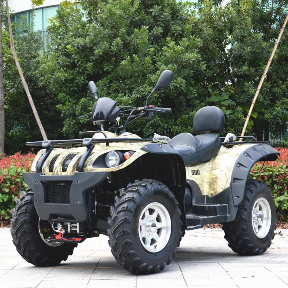 Atv 500cc 4x4 Water Cooling 4 Stroke 12inch Tires Four Wheelers Quad ...