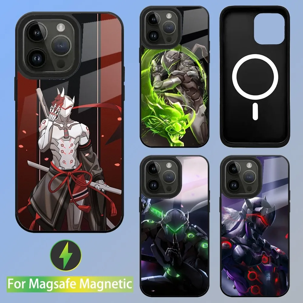 Game-O-Overwatch-Genji-Phone-Case-For-iPhone-15-14-13-12-11-Plus-Pro ...