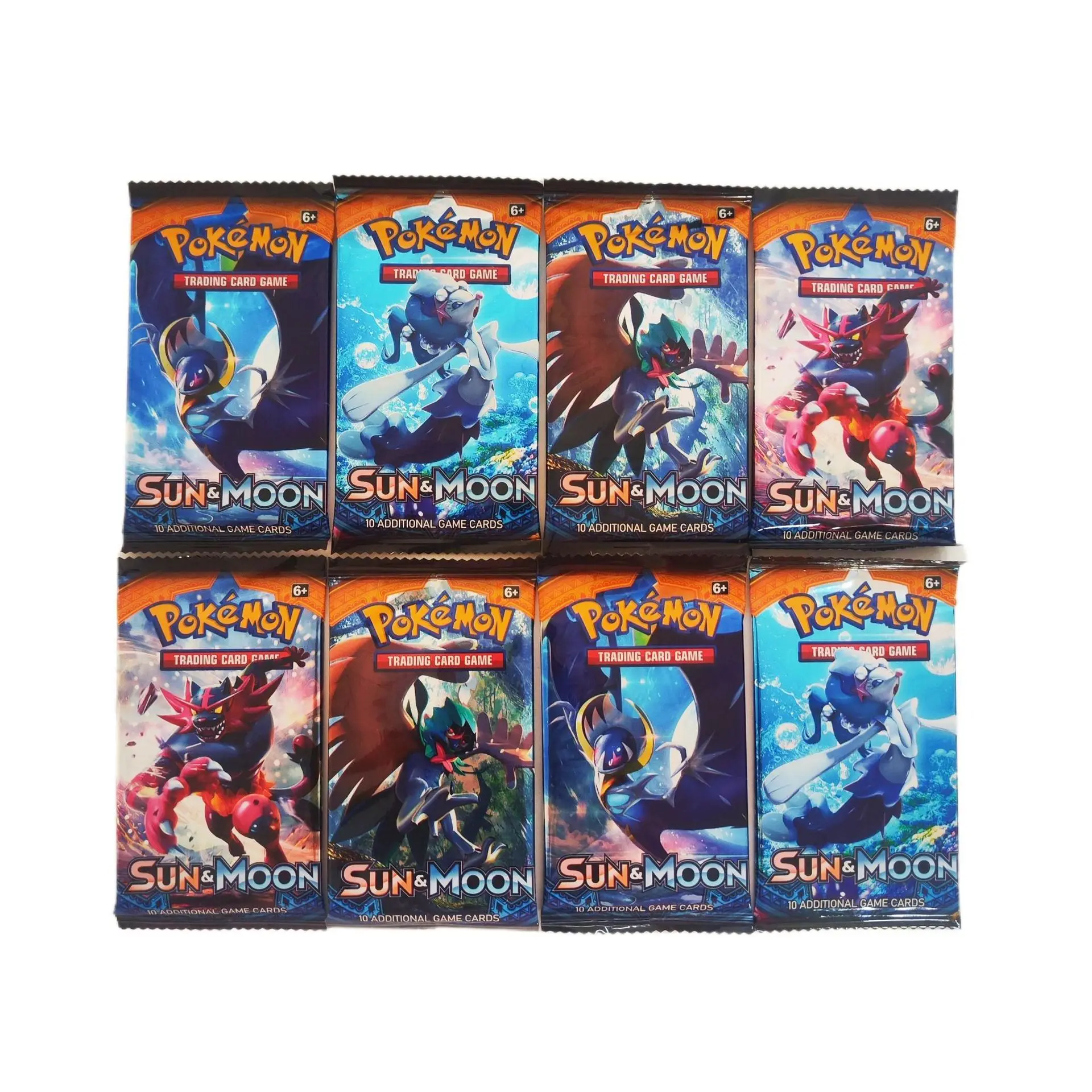 1-Pack-Pokemon-Cards-English-Baby-Card-Game-Trading-Collection-Sun-Amp ...