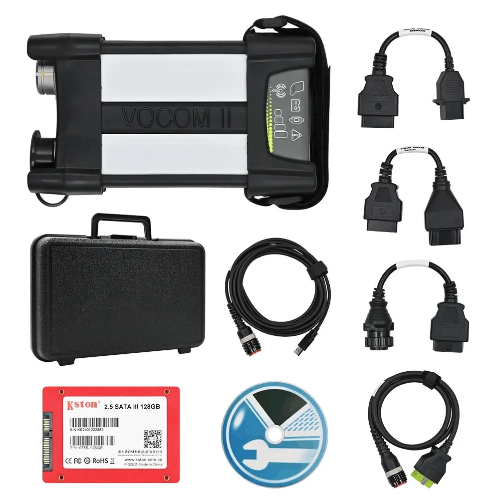 Original-ForVolvo-Vocom-II-Interface-Truck-Diagnostic-Tool-Calibrate ...